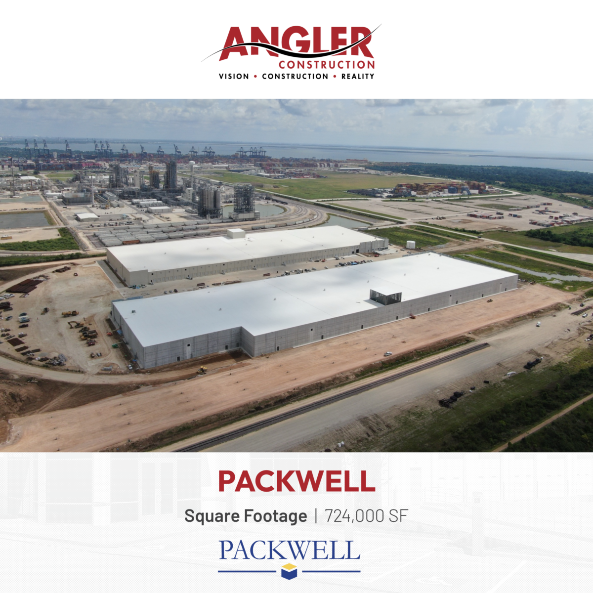 CONSTRUCTION UPDATE: PACKWELL’S NEW RESIN FACILITY – Angler Construction