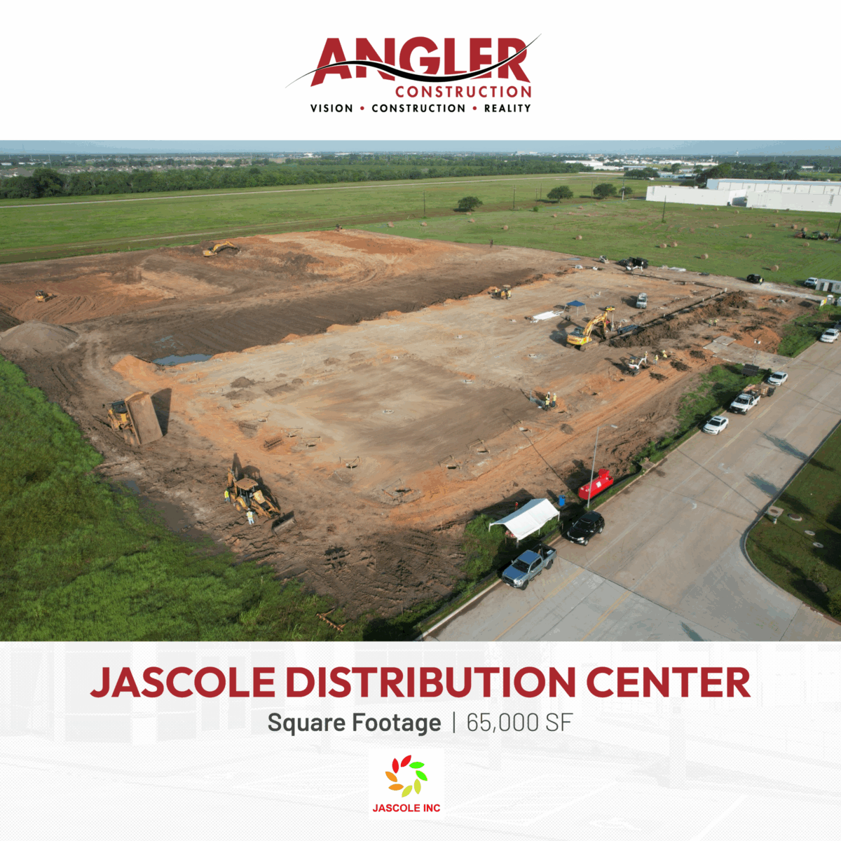 CONSTRUCTION UPDATE: JASCOLE DISTRIBUTION CENTER – Angler Construction